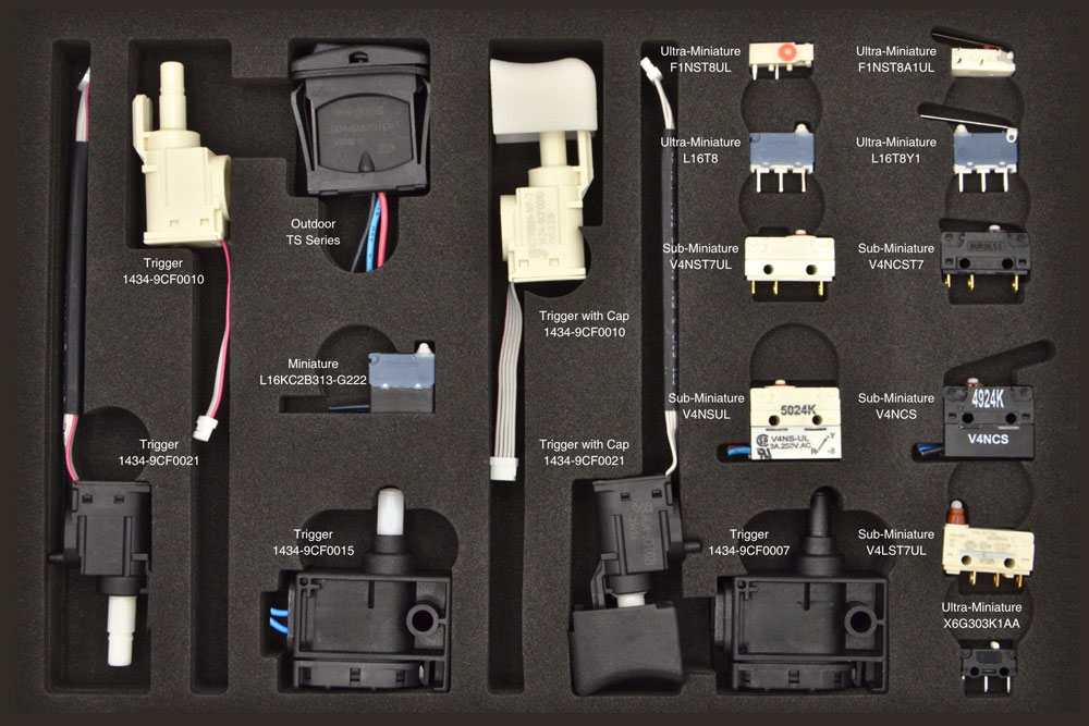 Powertool Switches Sample Box